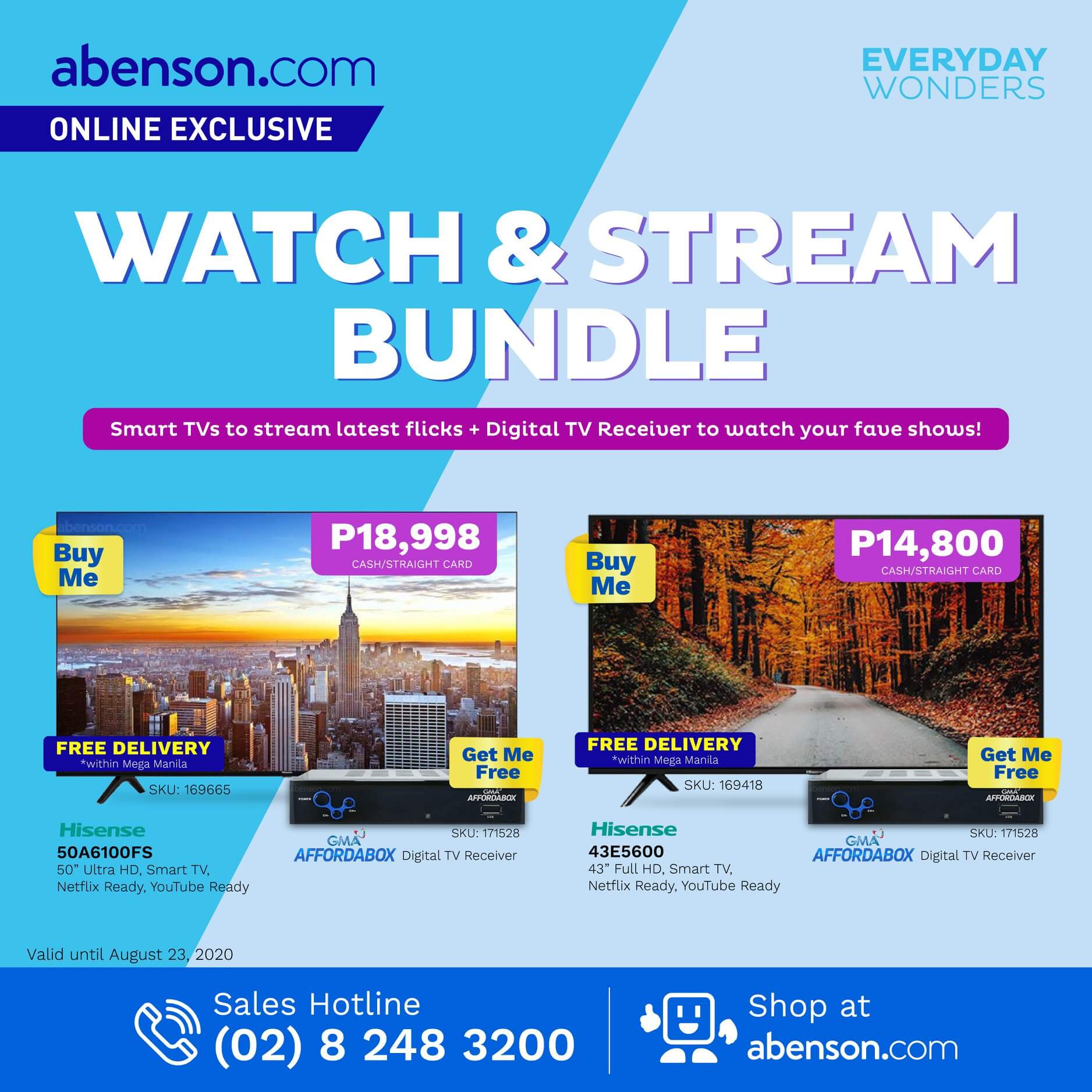 Abenson - Watch & Stream Bundles: Smart TVs and Digital TV Receivers ...