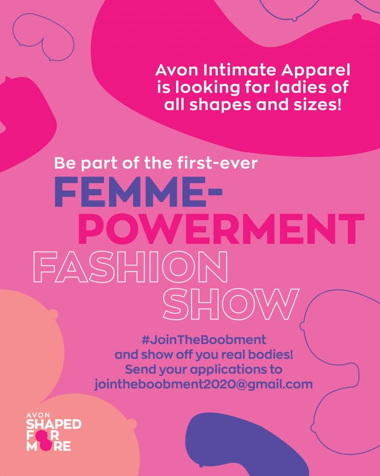 Avon's First Femme-powerment Fashion Show in September | Deals Pinoy