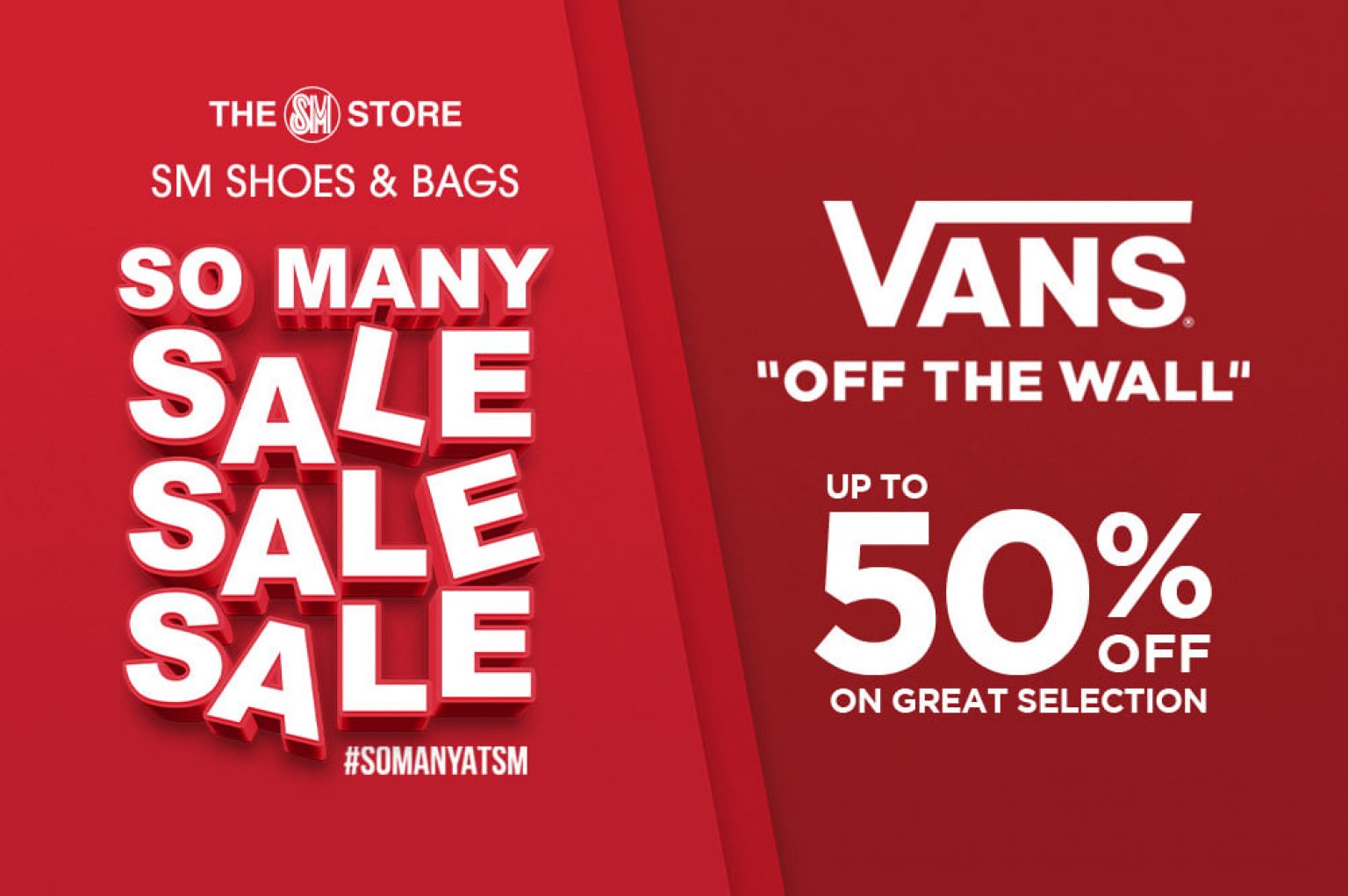 SM Shoes & Bags - Get Up to 50% Off on Vans Shoes via the Vans Live ...