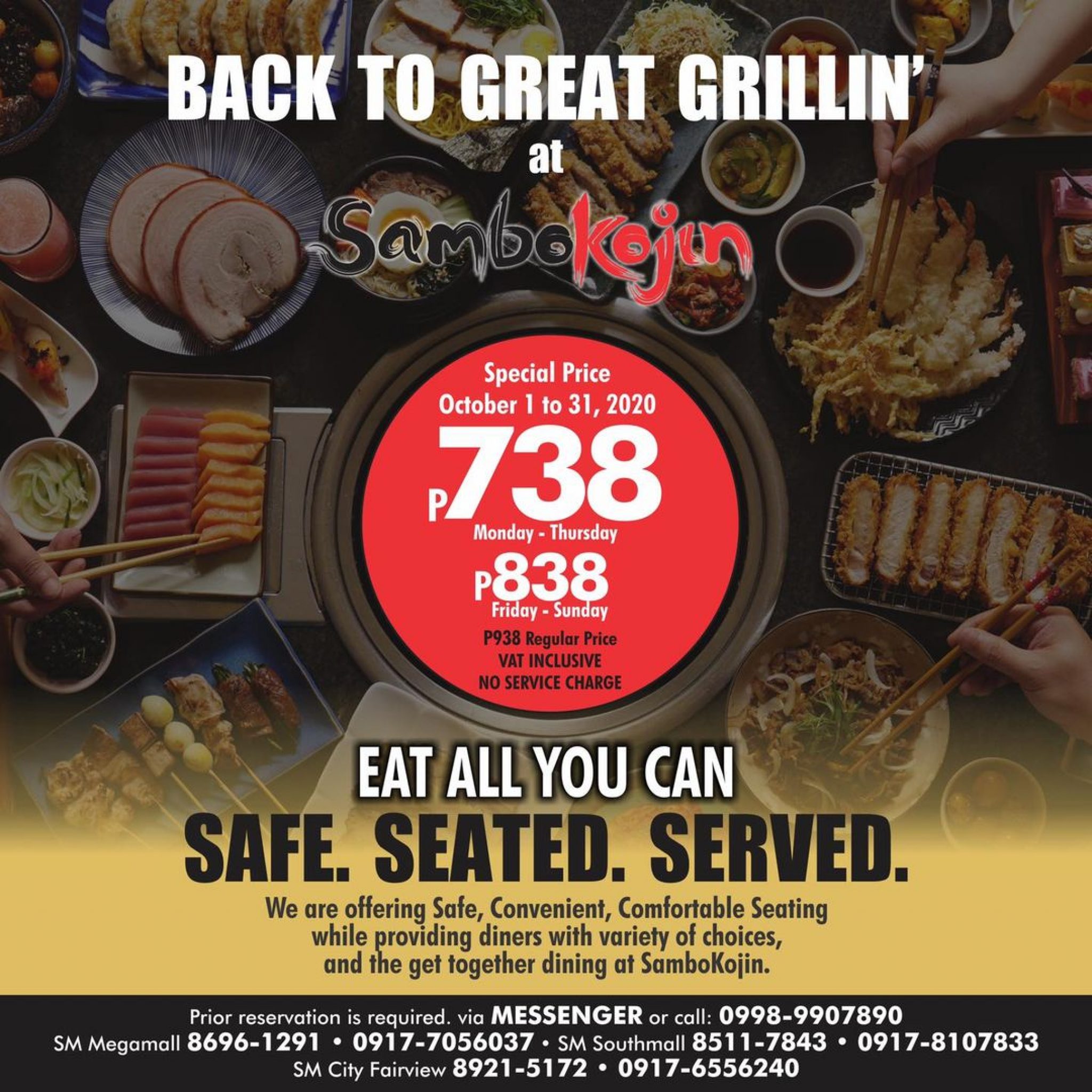 Sambo Kojin - Eat All You Can Promo | Deals Pinoy