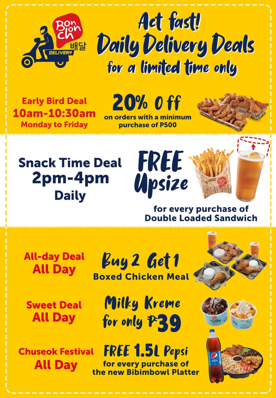 Bonchon Chicken - Limited Time Discounts on Daily Delivery Deals ...