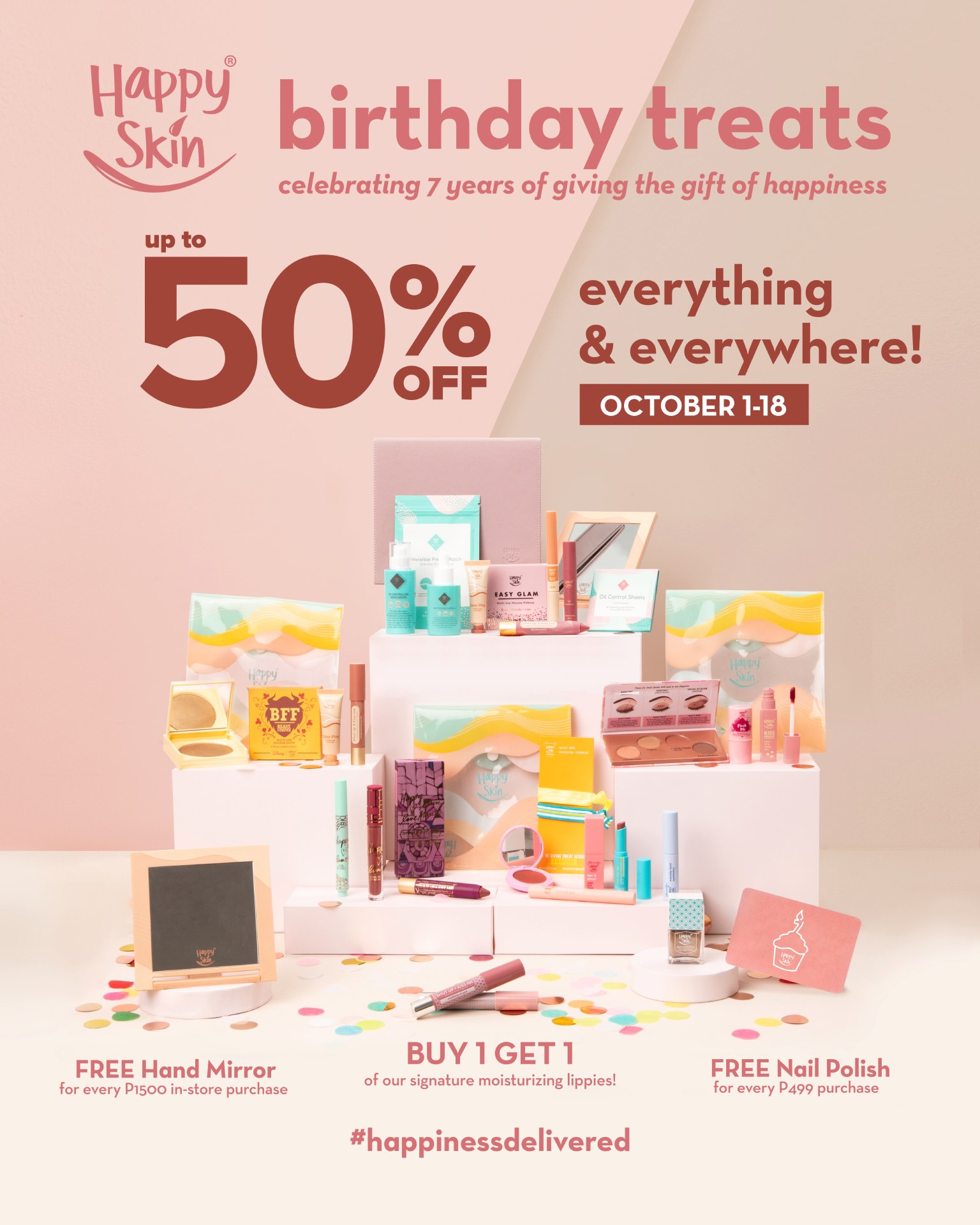 Happy Skin - Up to 50% Off Storewide Sale | Deals Pinoy