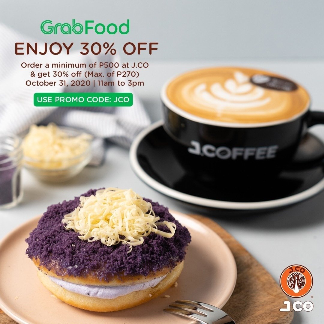 J.CO Donuts & Coffee - Get 30% Off (Use Voucher Code) via GrabFood, 11 ...
