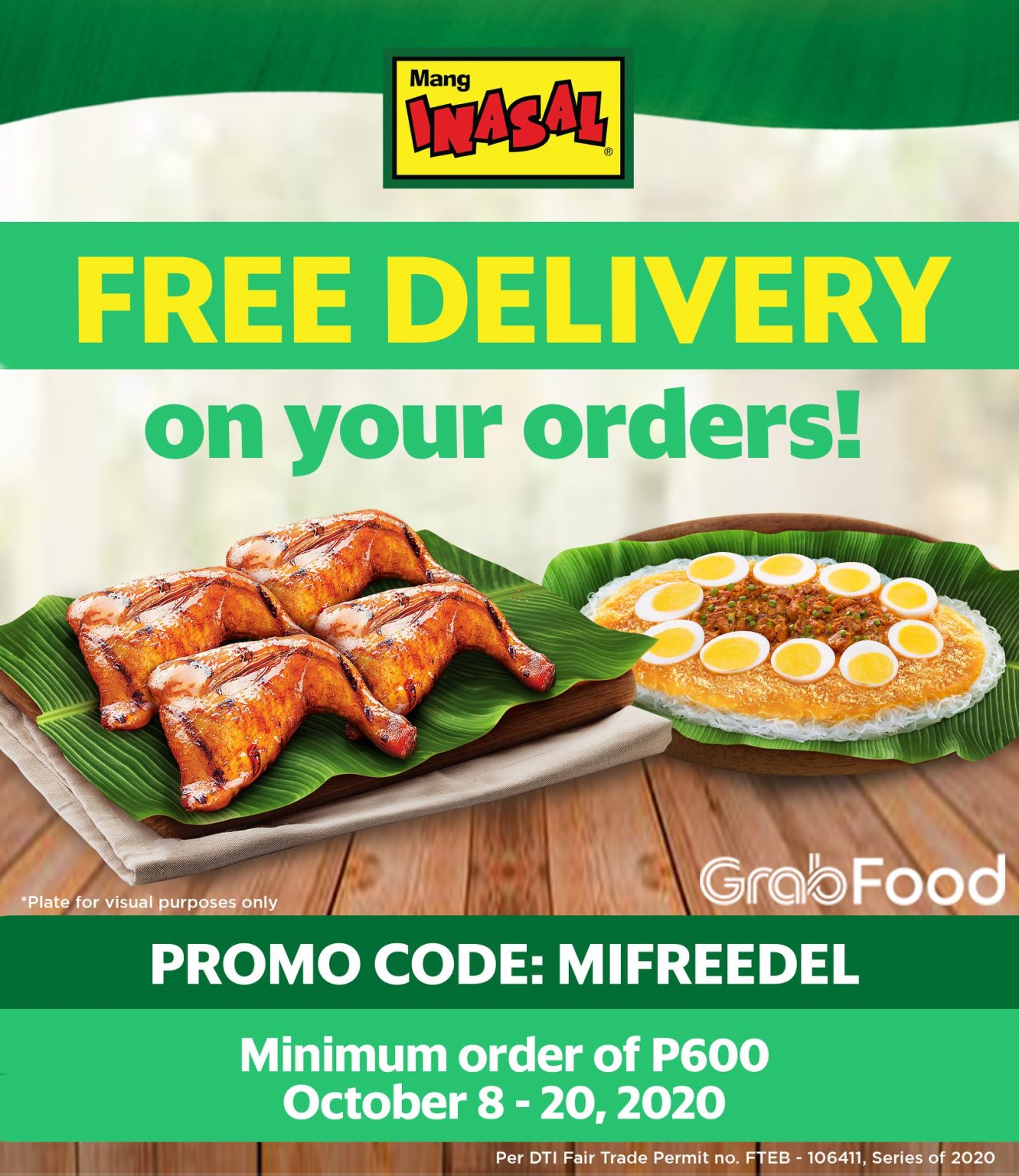 Mang Inasal - FREE Delivery on Orders via GrabFood | Deals Pinoy