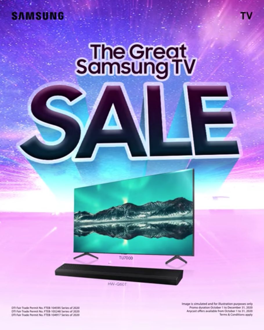 Samsung - Great TV Sale: Up to 40% Off on 4K TVs | Deals Pinoy