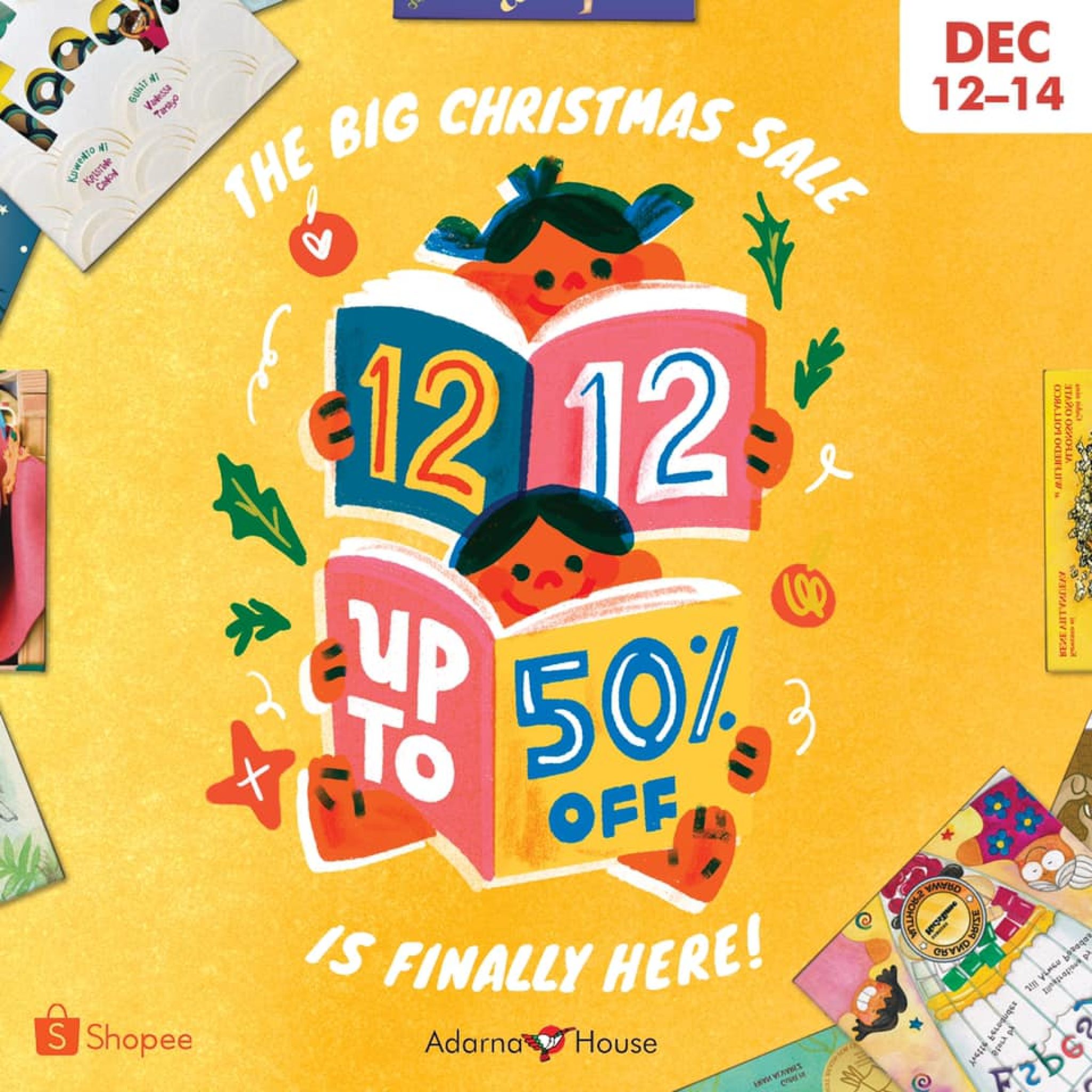 Adarna House - 12.12 Deal: Up to 50% Off via Shopee | Deals Pinoy
