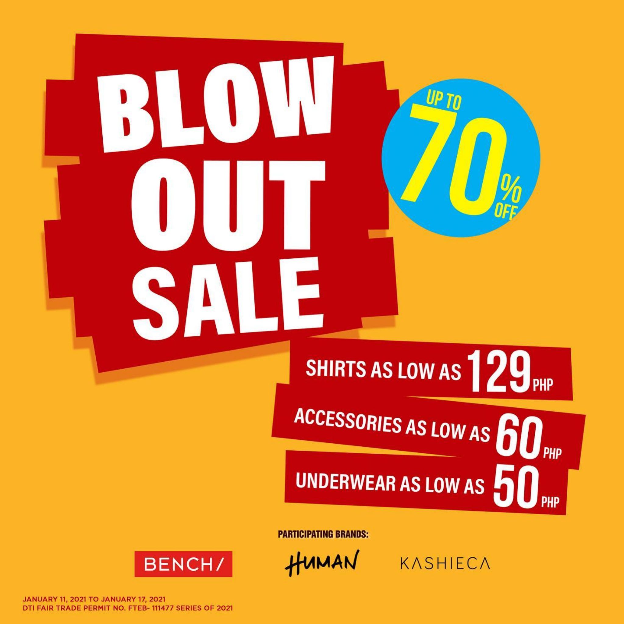 Bench | Human | Kashieca - TriNoma Blow Out Sale: Up to 70% Off | Deals ...