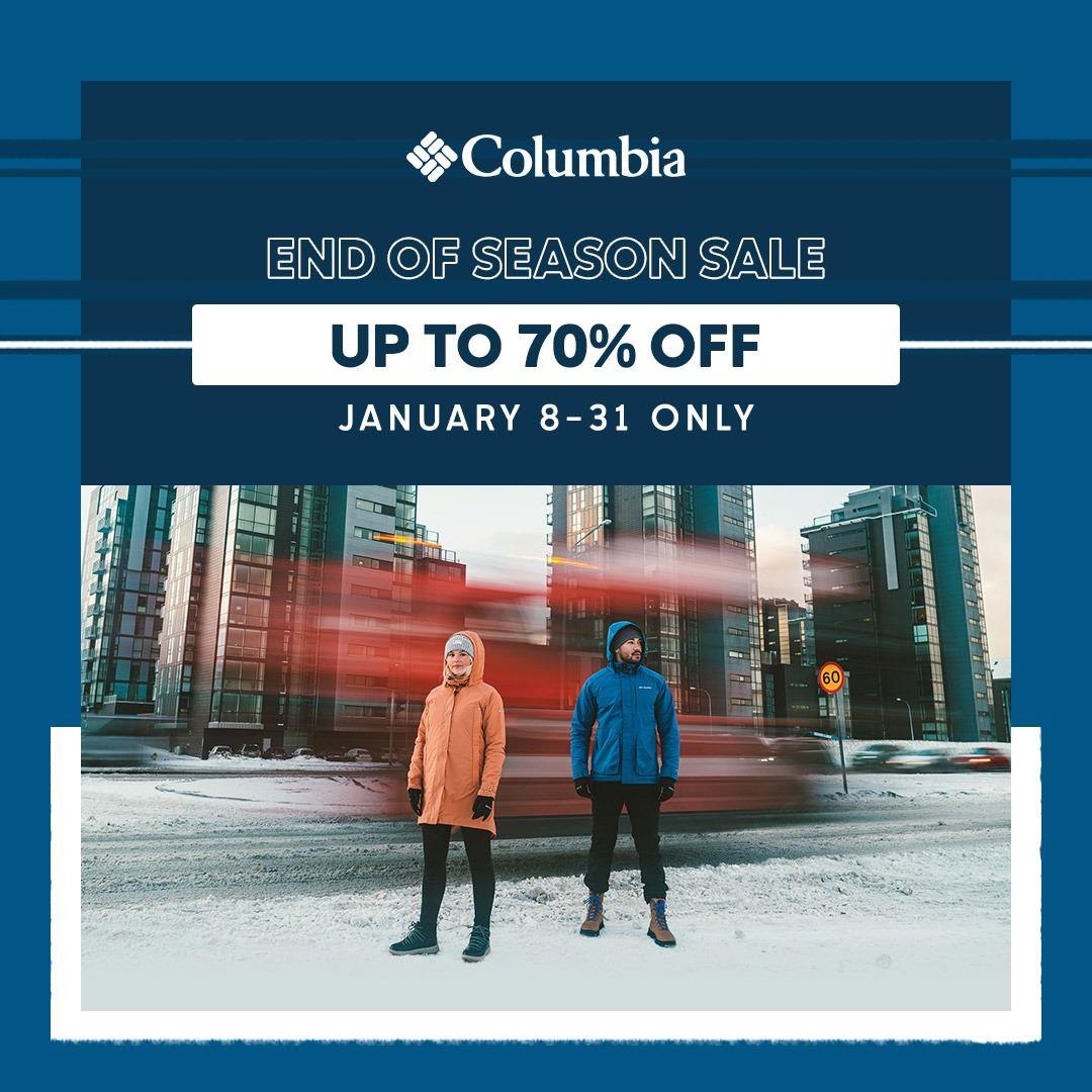 Columbia Sportswear - End of Season Sale: Up to 70% Off | Deals Pinoy