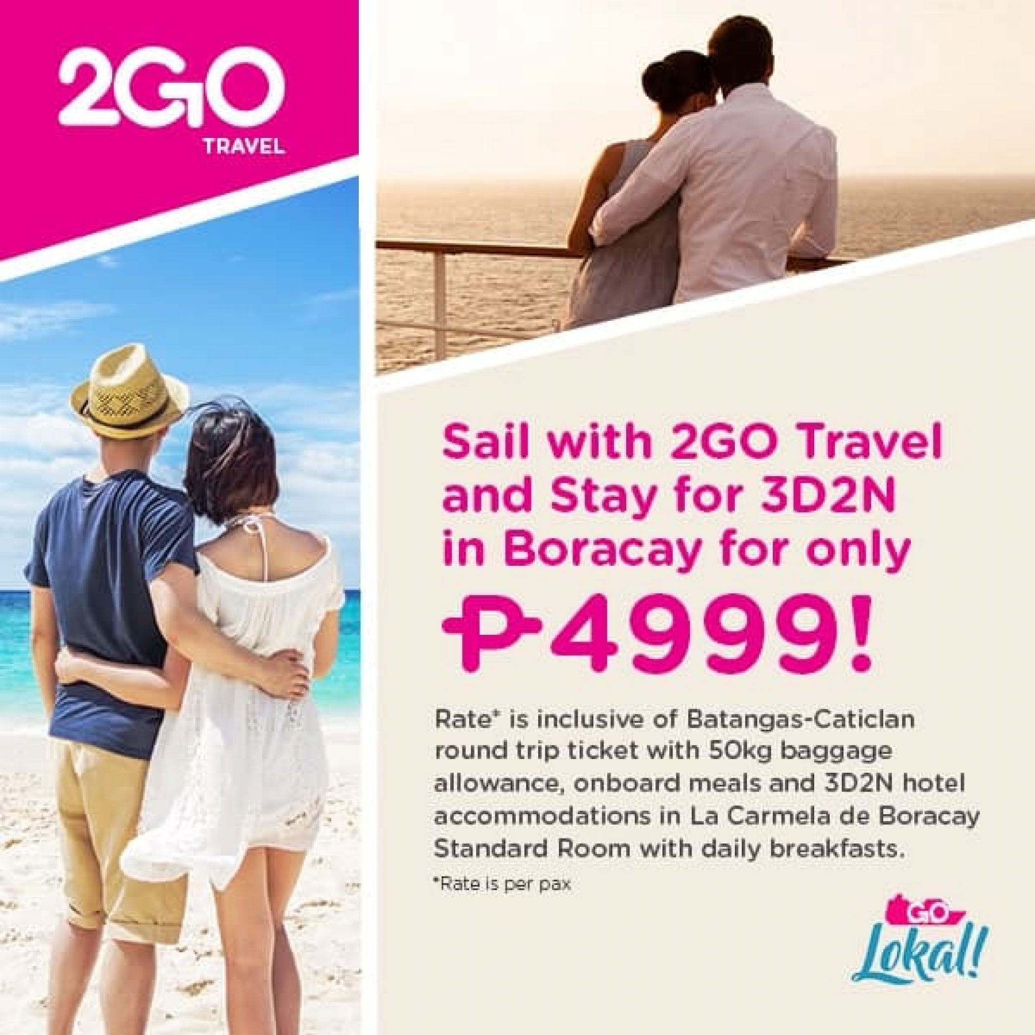 2GO Travel - Sail and Stay Package for ₱4,999 per Person | Deals Pinoy