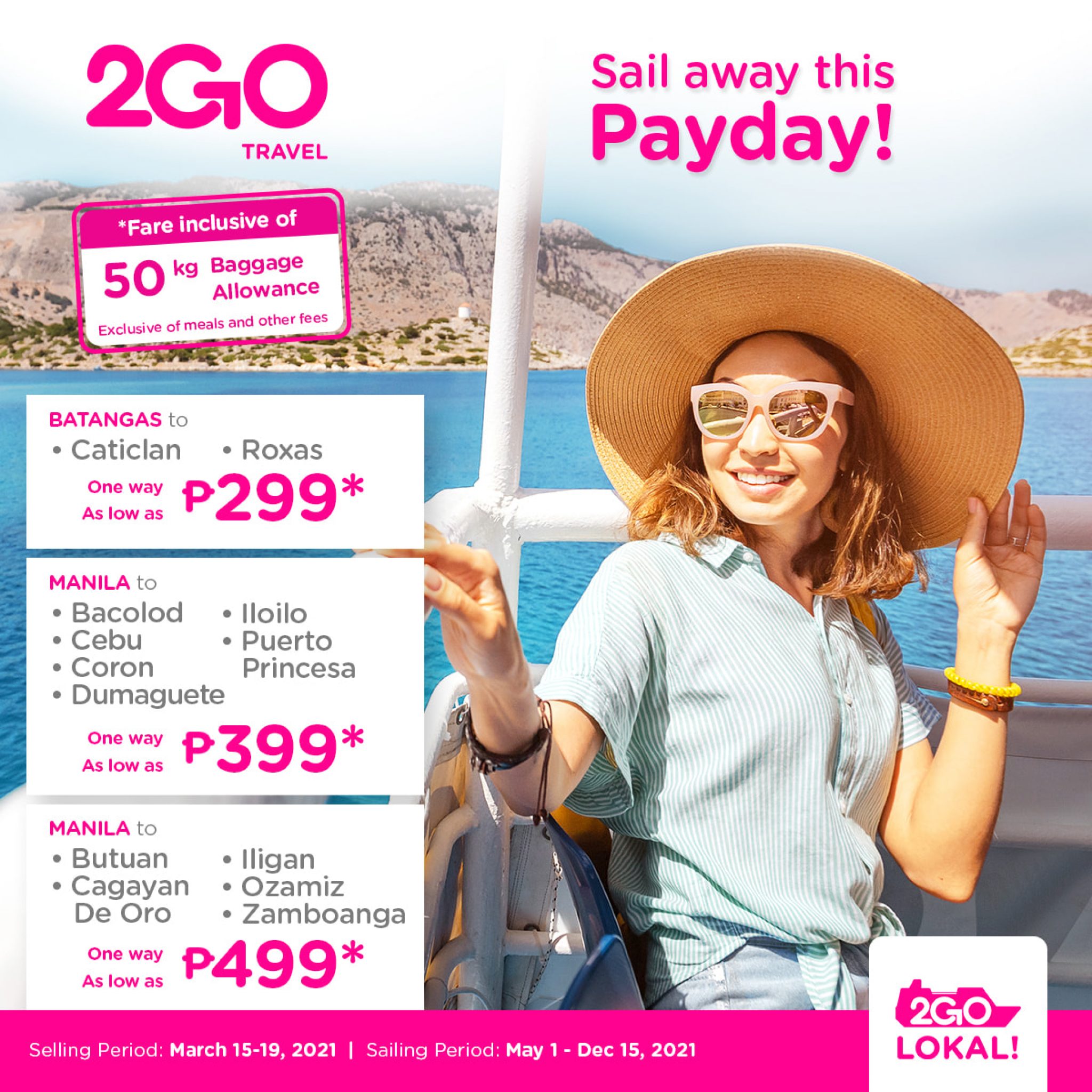 2GO Travel - Get As Low As ₱299 Sea Fares for Local Destinations ...