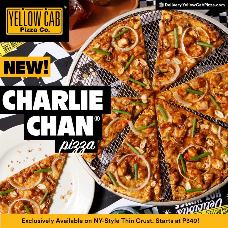 Yellow Cab Pizza's New Charlie Chan Pizza is Here! | Deals Pinoy