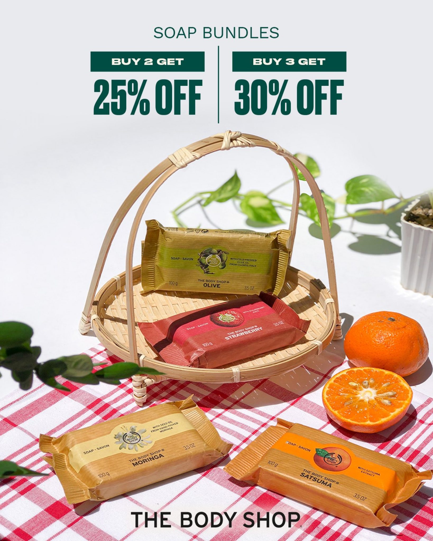 The Body Shop - Soap Bundles Promo: Get Up to 30% Off | Deals Pinoy