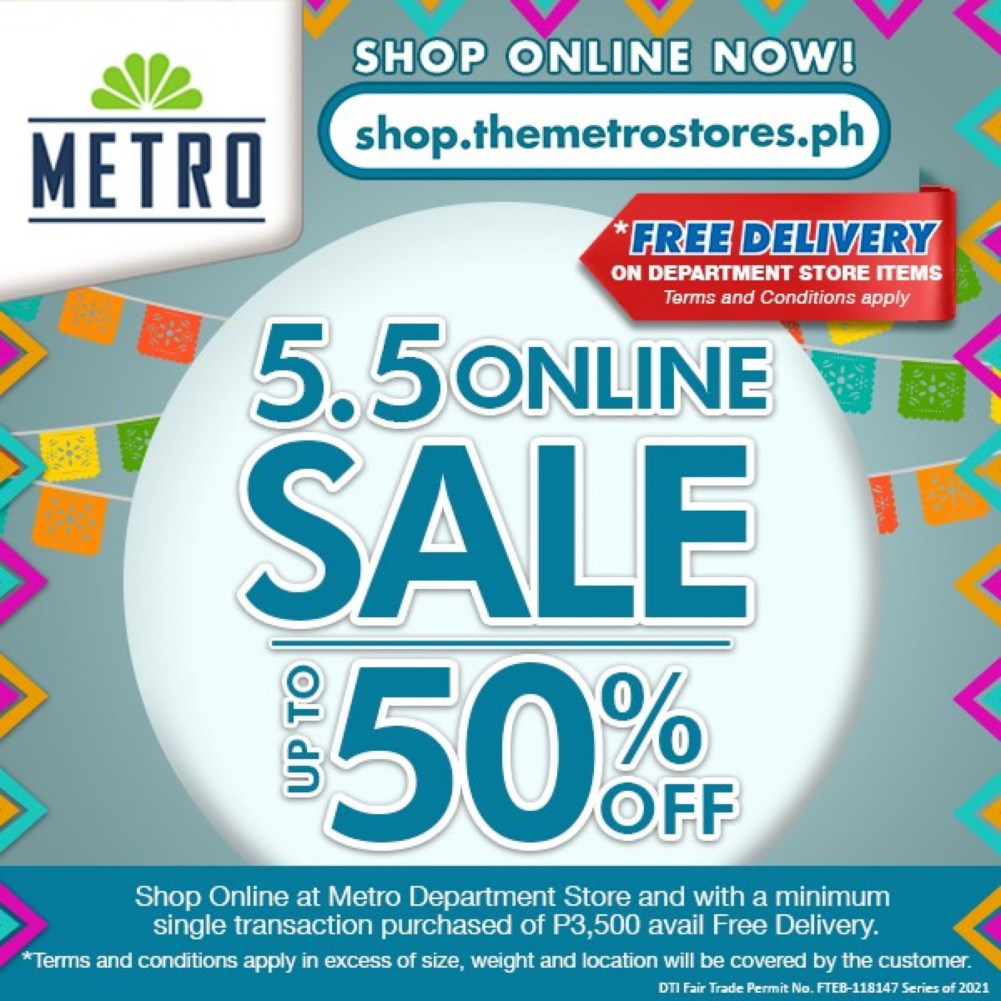 The Metro Stores - 5.5 Deal: Get Up to 50% Off on Online Purchases ...