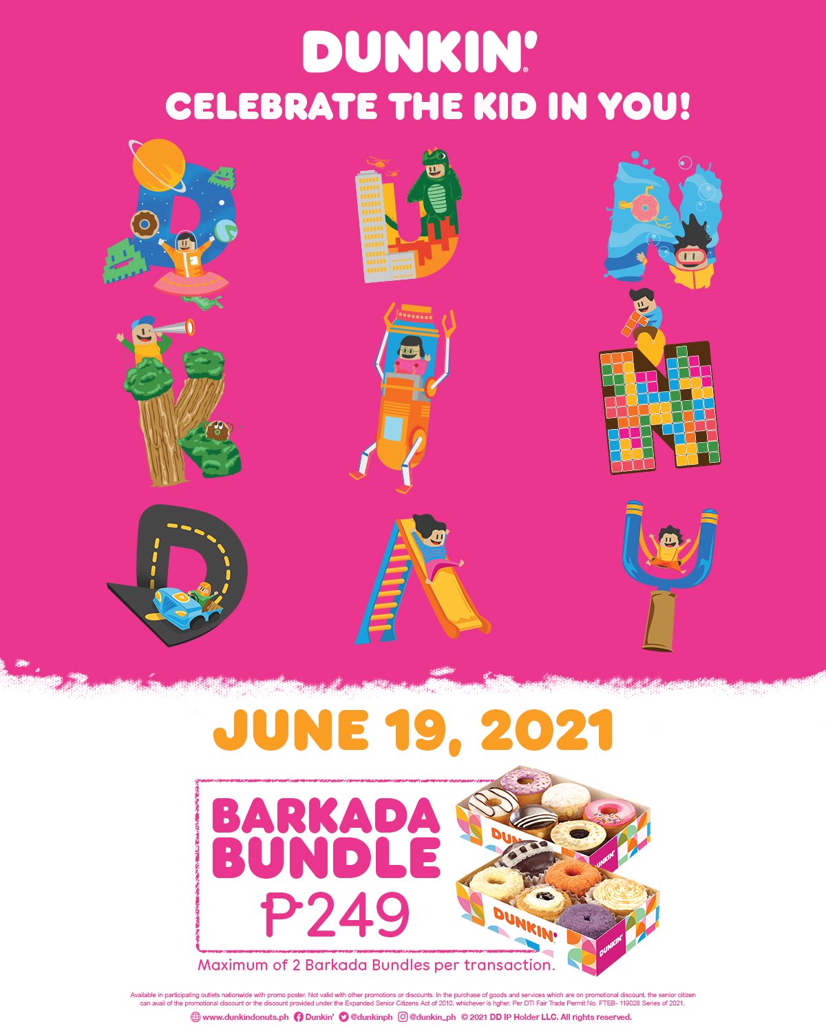 Dunkin Donuts - Dunkin Day: Barkada Bundle for P249 | Deals Pinoy