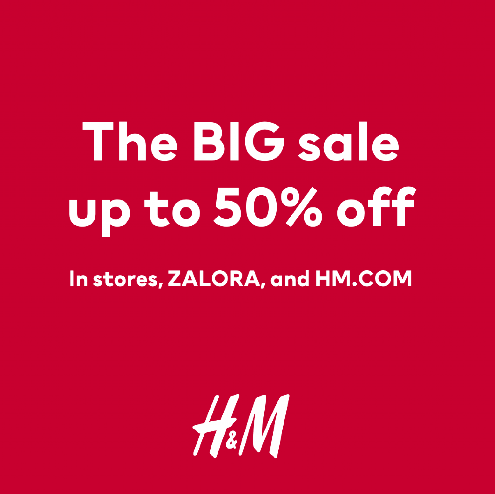 H&M - Big Sale: Get Up to 50% Off | Deals Pinoy
