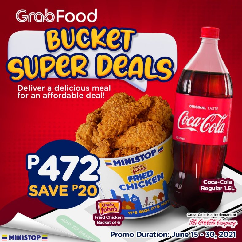 Ministop - Bucket Super Deals for P472 (Save P20) via GrabFood | Deals ...