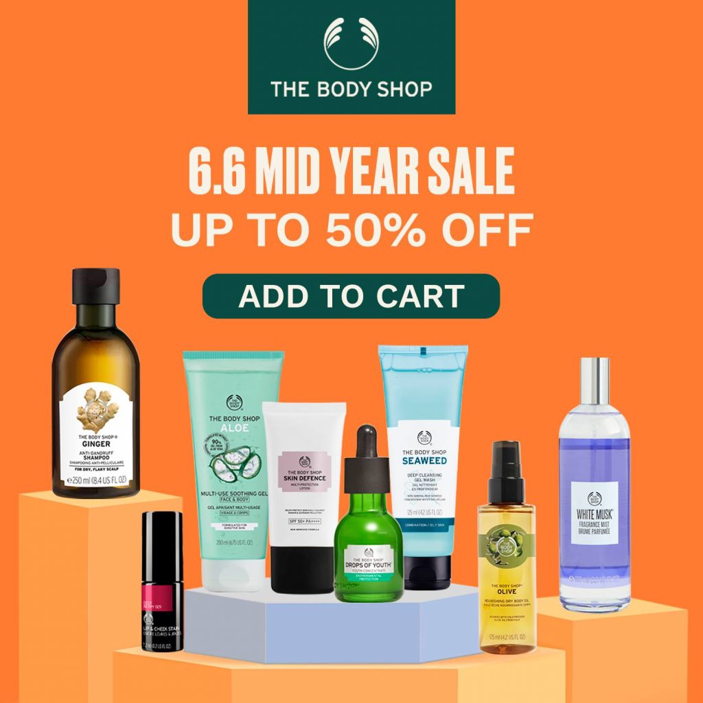 The Body Shop - 6.6 Deal: Get Up to 50% Off | Deals Pinoy