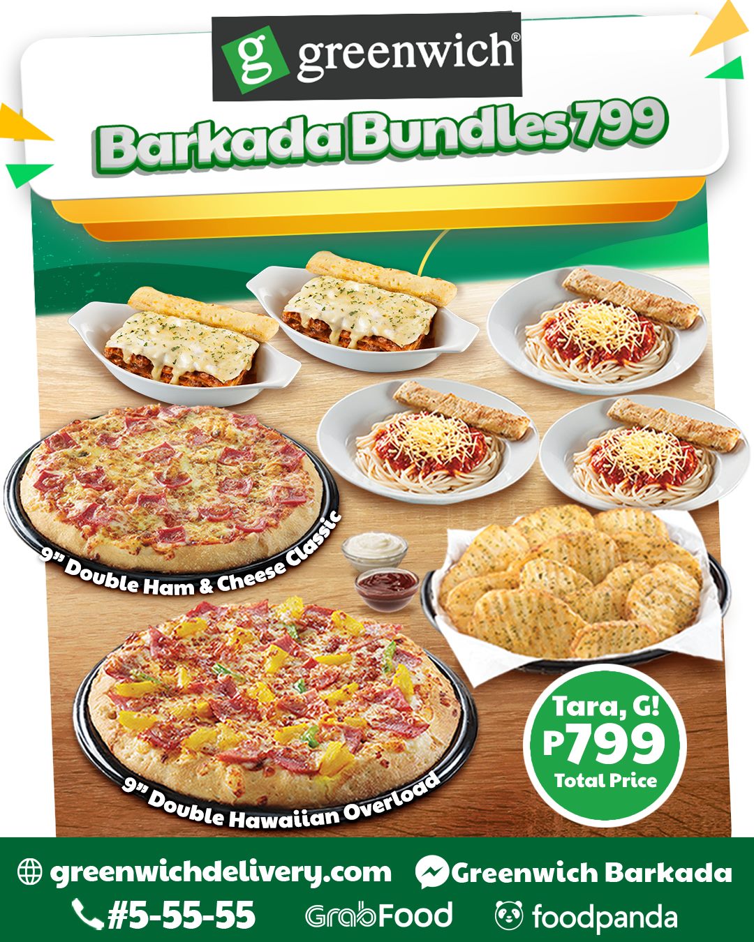 Greenwich - Barkada Bundle 799 Promo | Deals Pinoy