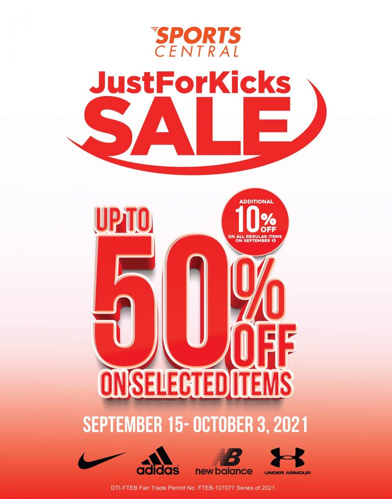Sports Central - Just For Kicks Sale: Get Up to 50% Off | Deals Pinoy