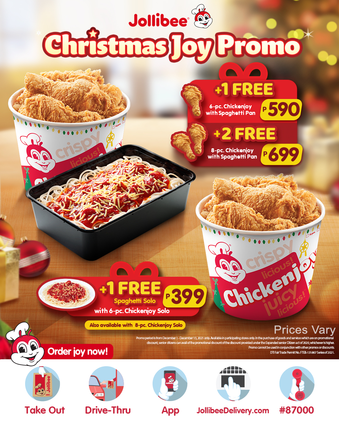 Jollibee - Christmas Joy Promo | Deals Pinoy