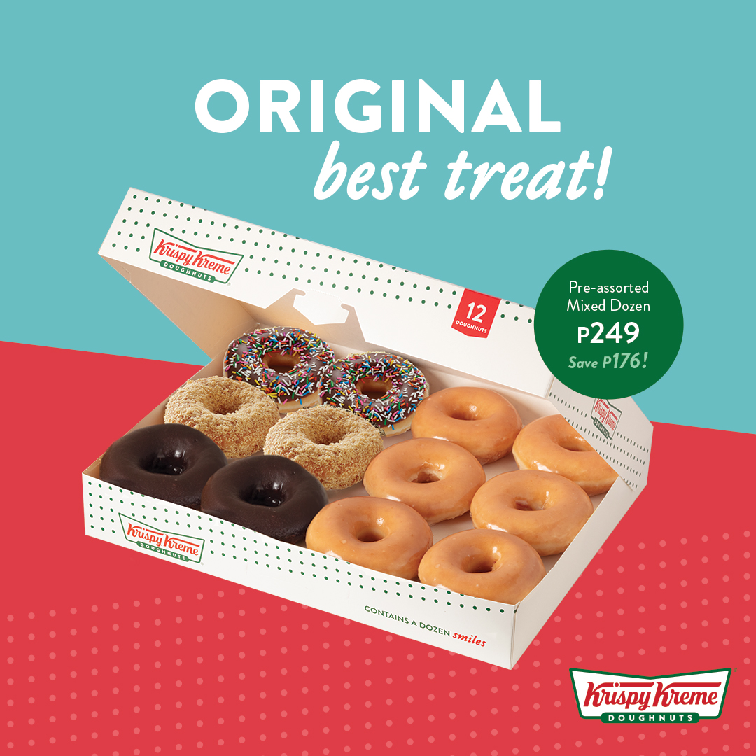Krispy Kreme - Original Best Treat Promo | Deals Pinoy