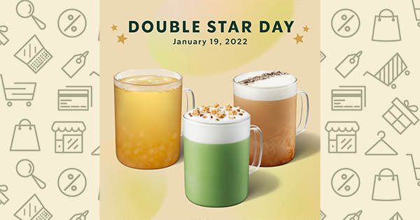 Starbucks - Double Star Day Promo | Deals Pinoy