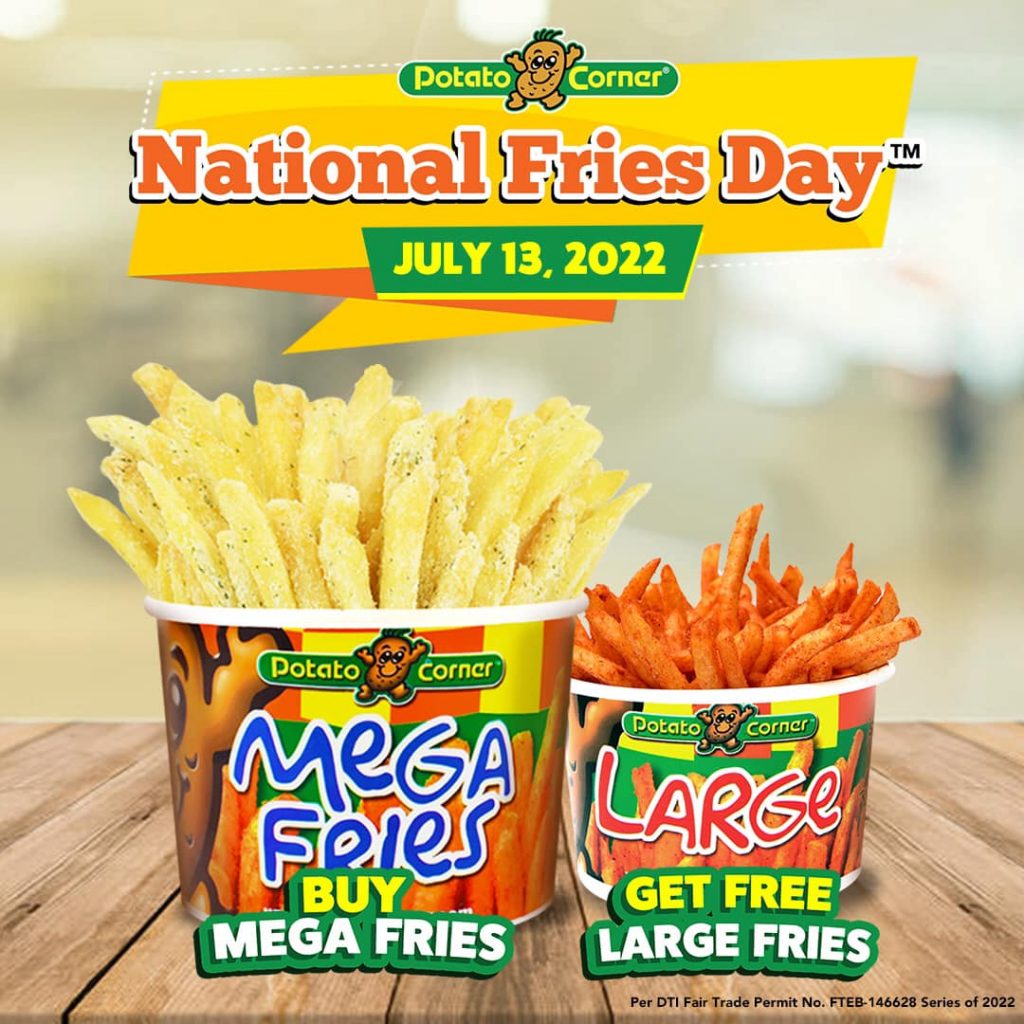 Potato Corner - National Fries Day Promo | Deals Pinoy