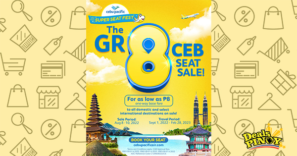 Cebu Pacific Air - The Gr8 CEB Seat Sale | Deals Pinoy