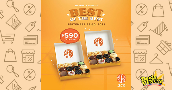 J.CO Donuts and Coffee - Best of the Best Ber Month Surprise Promo ...