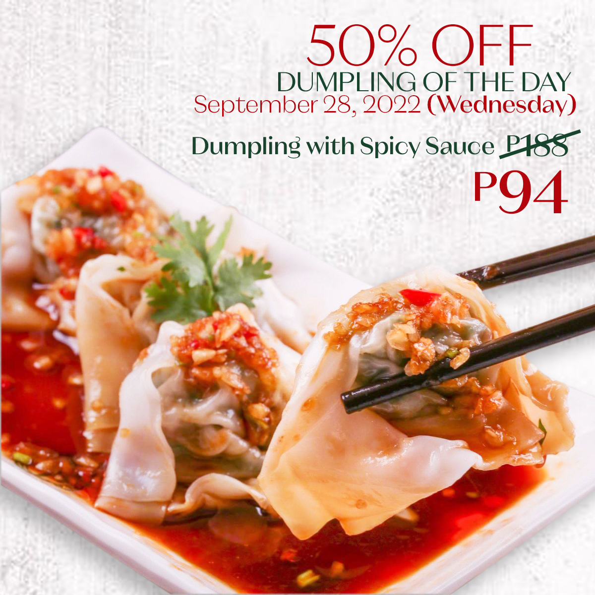 Tim Ho Wan - National Dumpling Day Promo | Deals Pinoy