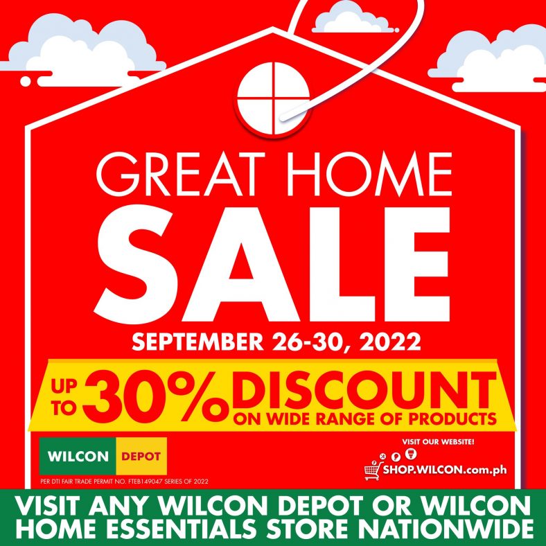 Wilcon Depot - Great Home Sale | Deals Pinoy