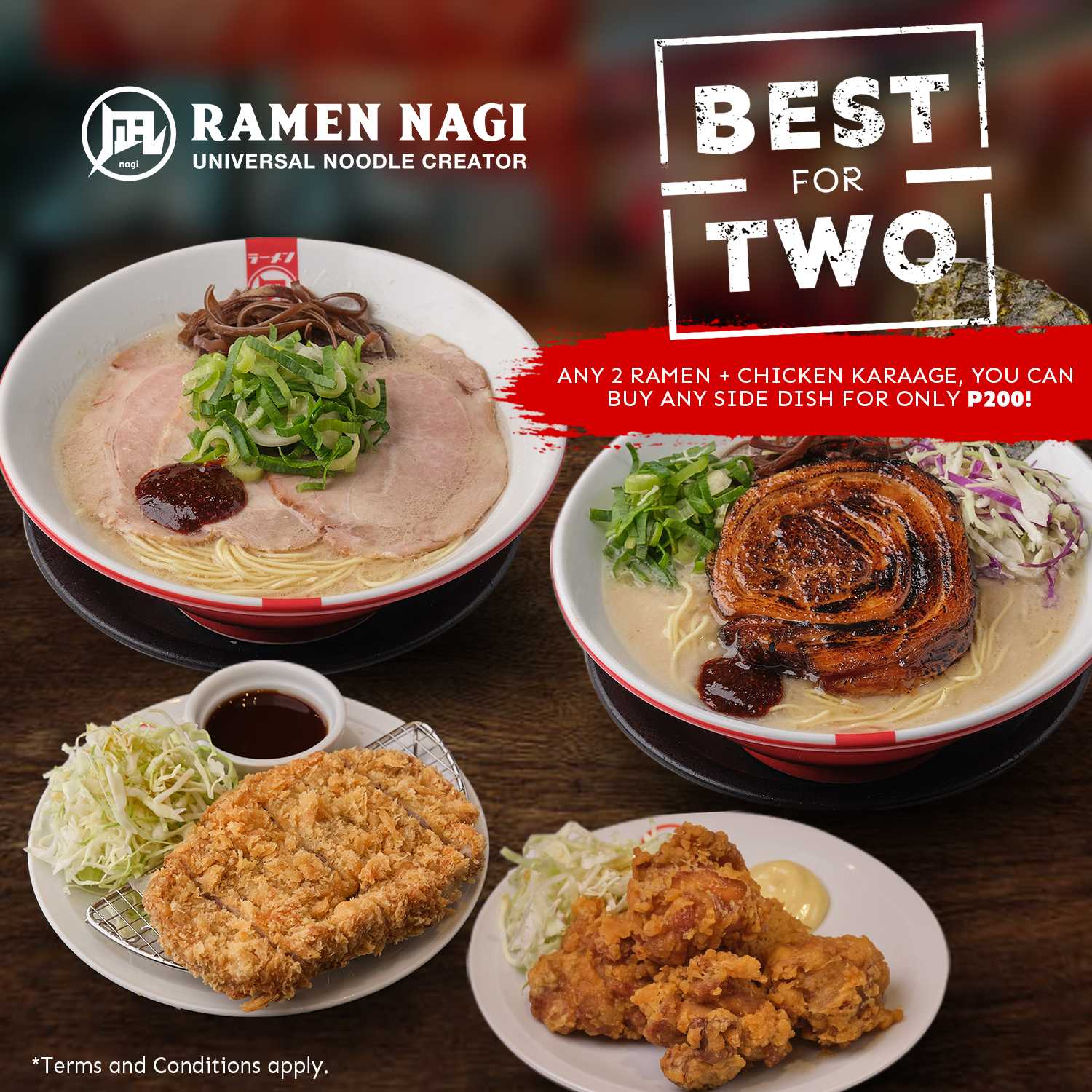 Ramen Nagi - Best For Two Promo | Deals Pinoy