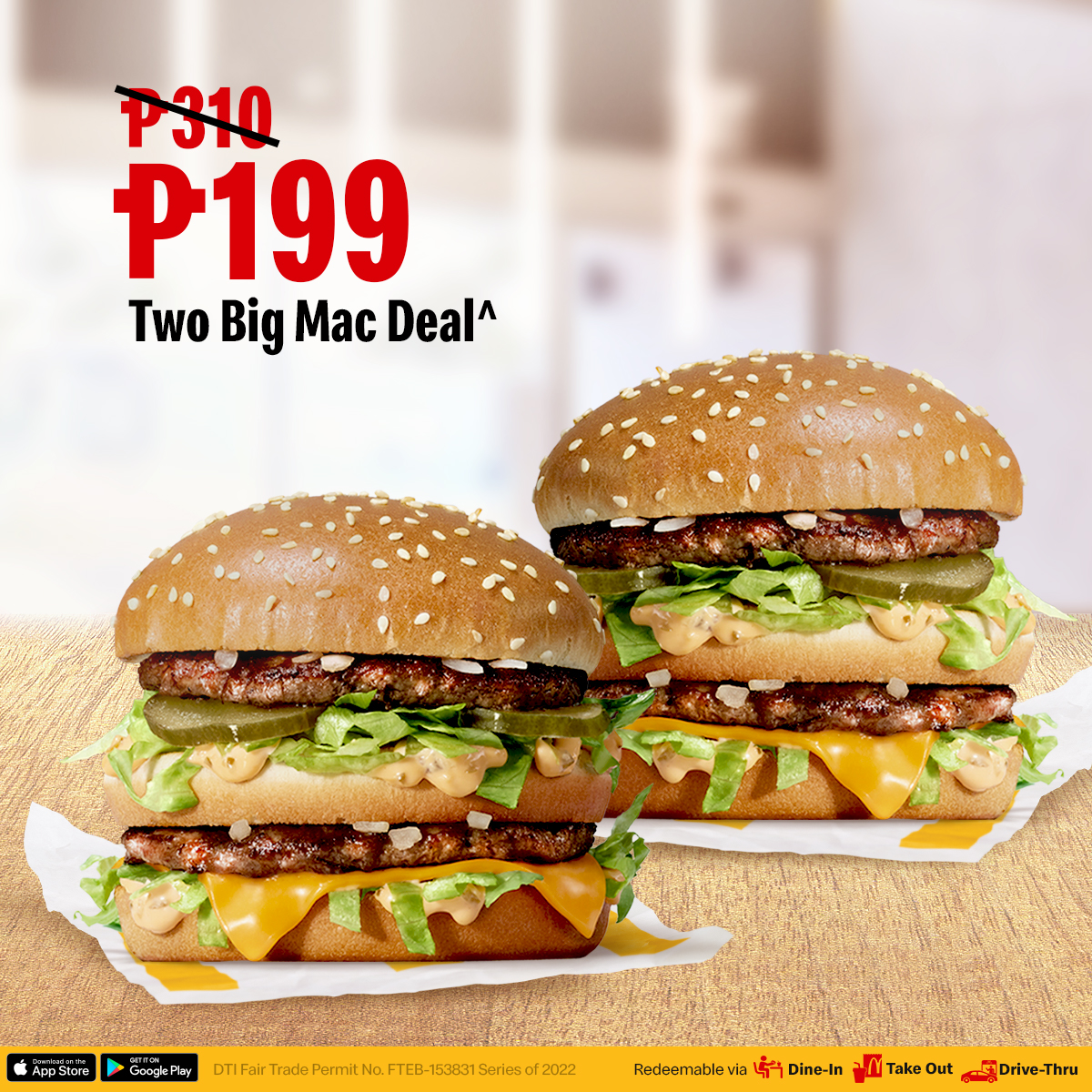 McDonald's - Crave and Claim Fest Double Deals | Deals Pinoy