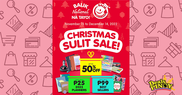 National Book Store - Christmas Sulit Sale | Deals Pinoy