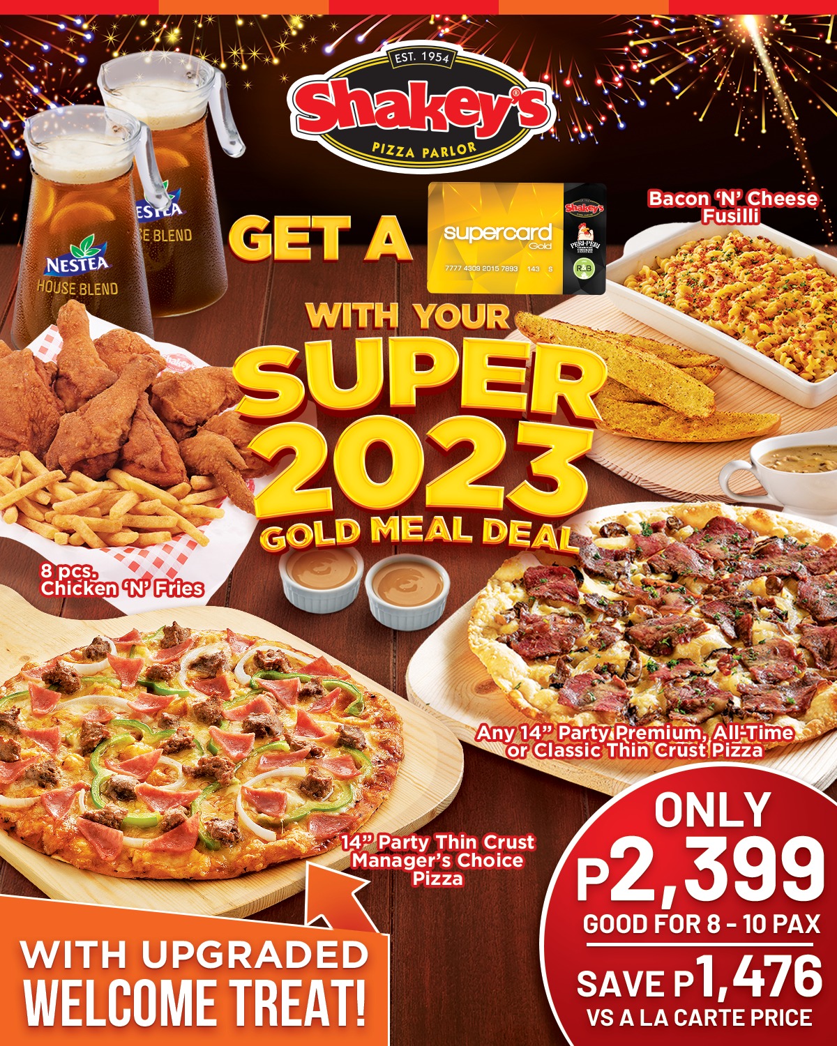 Shakey's - Super 2023 Gold Meal Deal | Deals Pinoy
