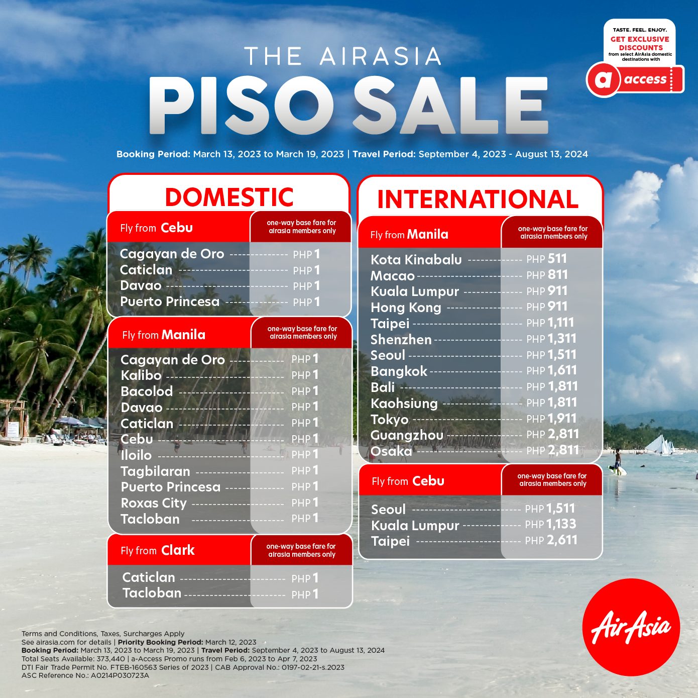 AirAsia - Piso Sale | Deals Pinoy