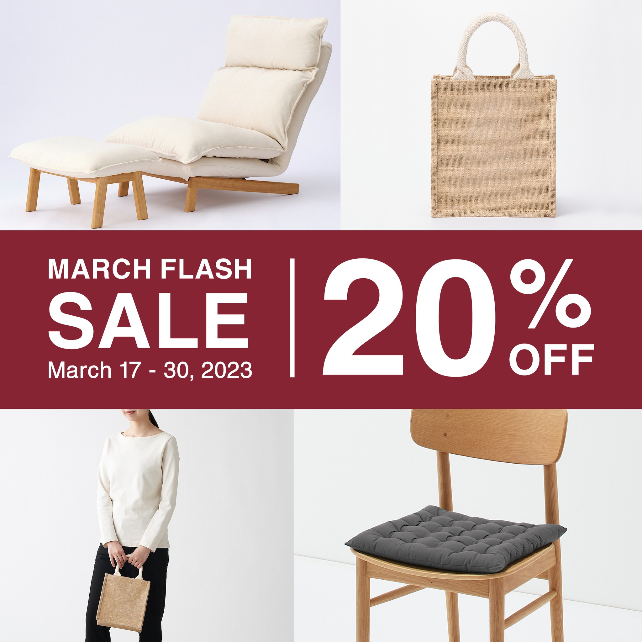 MUJI - March Flash Sale | Deals Pinoy
