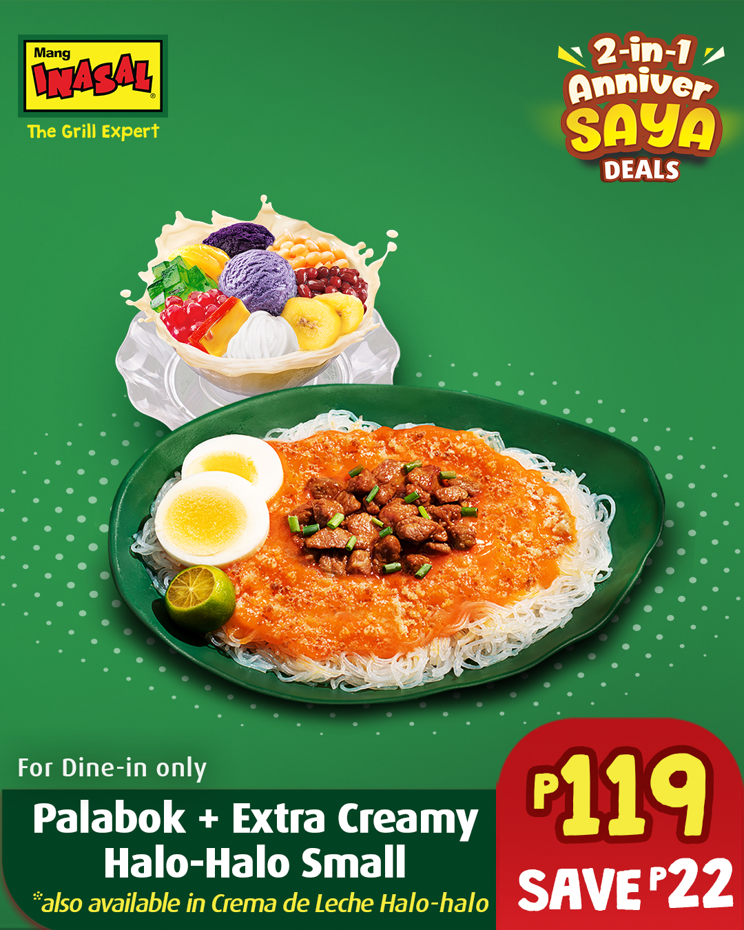 Mang Inasal - 2-in-1 AnniverSAYA Deals | Deals Pinoy