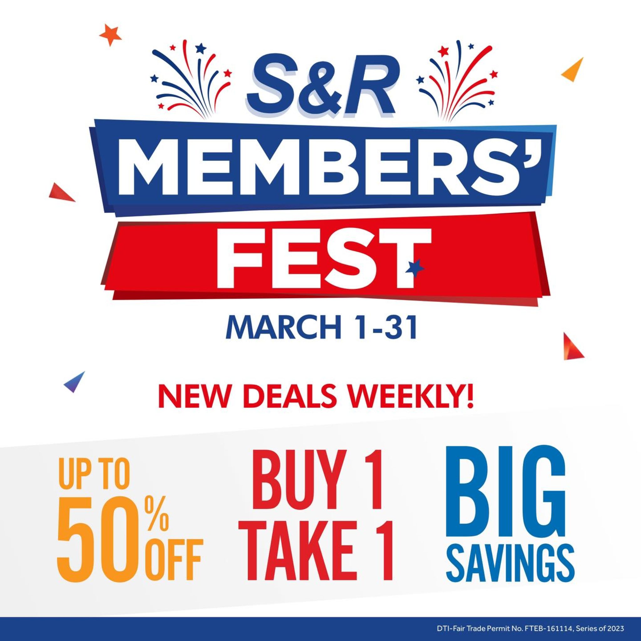 S&R - Members' Fest | Deals Pinoy