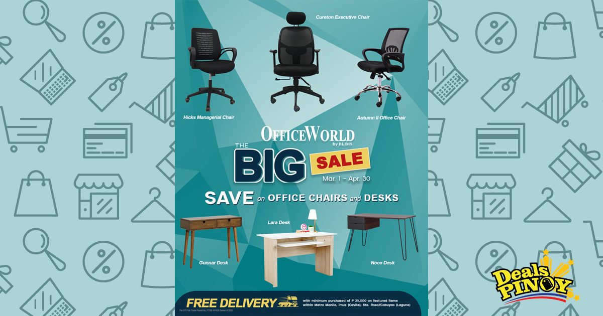 Office World by BLIMS - The BIG Sale | Deals Pinoy