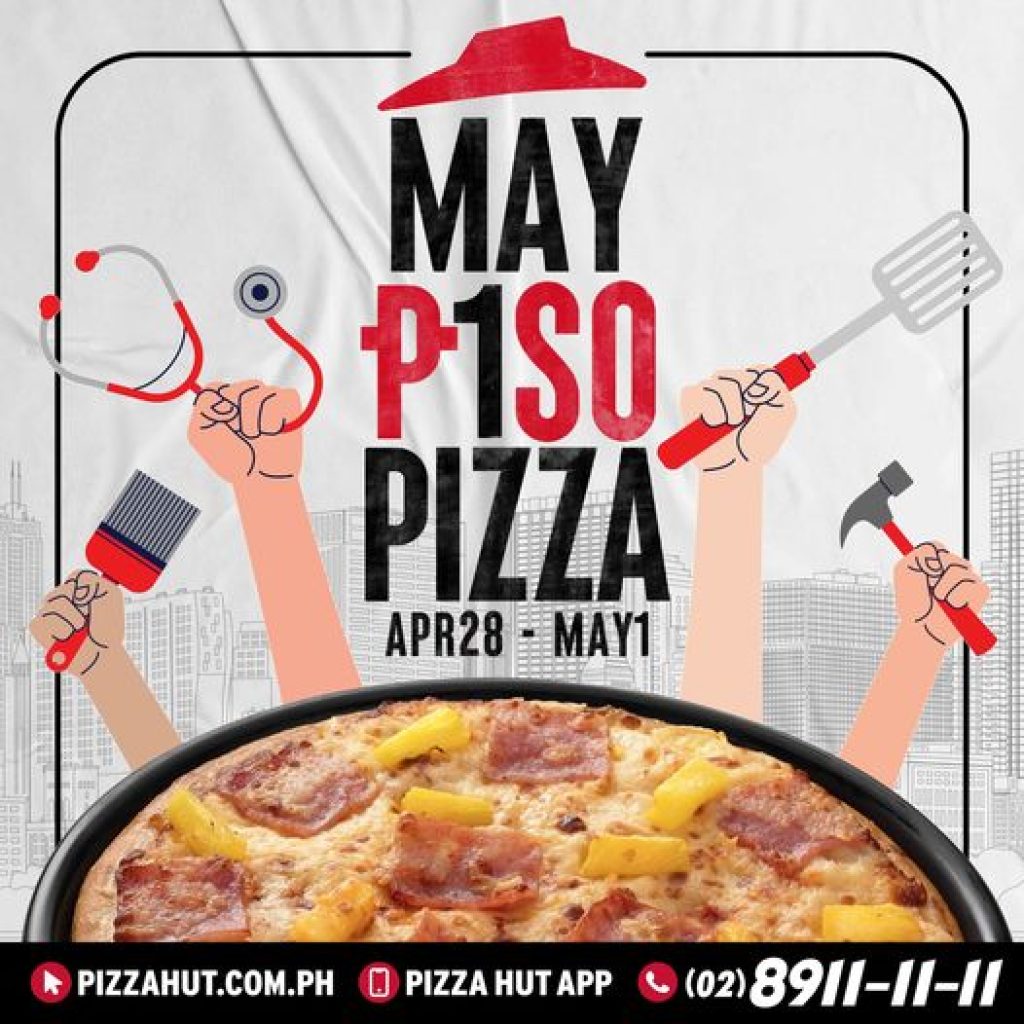 Pizza Hut - May Piso Pizza Promo | Deals Pinoy