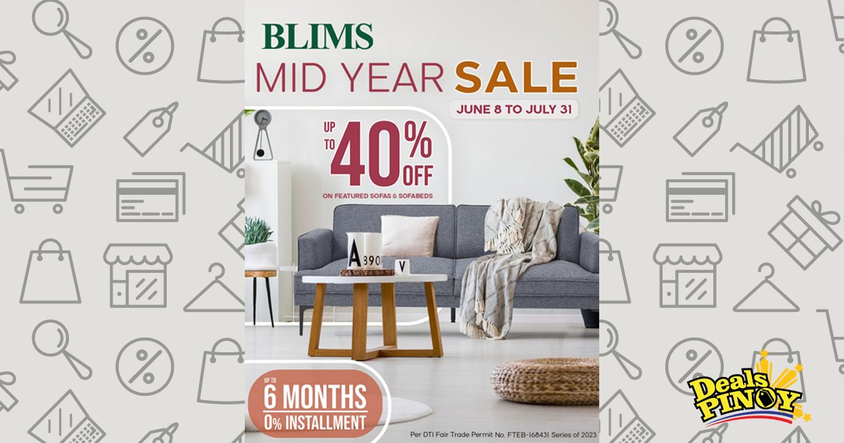 BLIMS - Mid Year Sale | Deals Pinoy