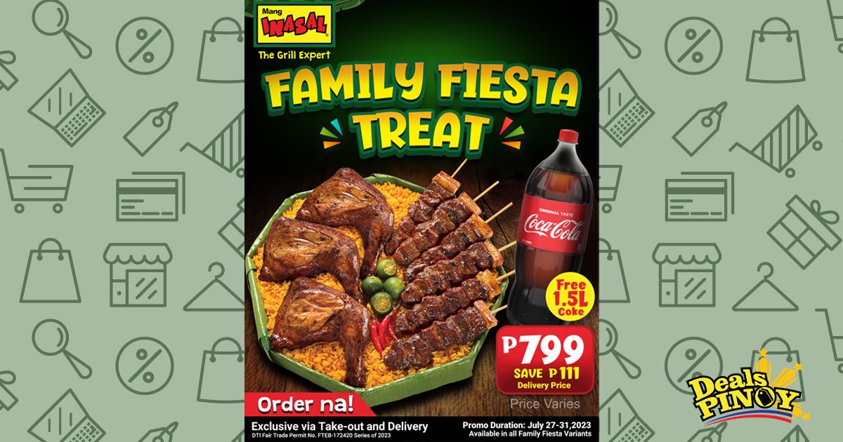 Mang Inasal - Family Fiesta Treat | Deals Pinoy