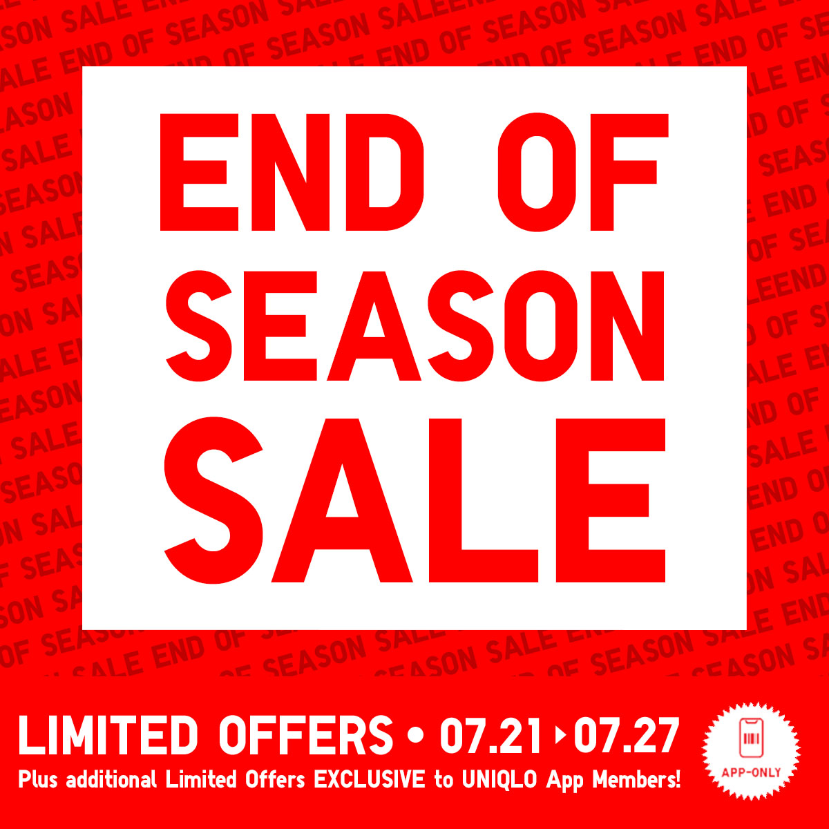 Uniqlo - End of Season Sale | Deals Pinoy