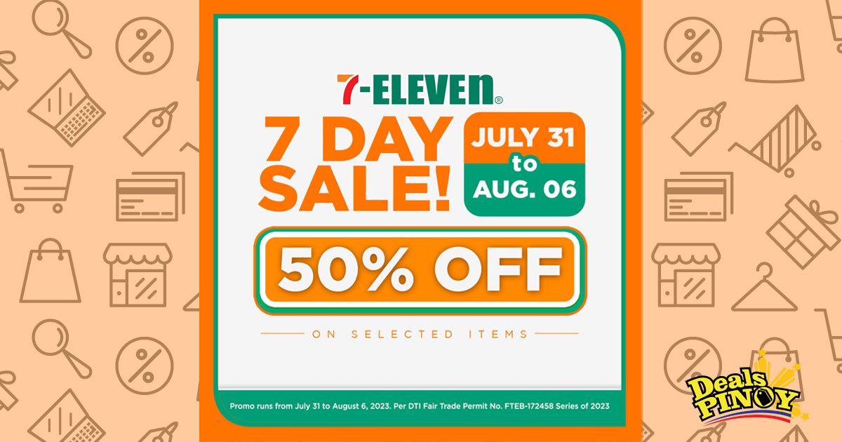 7-Eleven - 7 Day Sale | Deals Pinoy