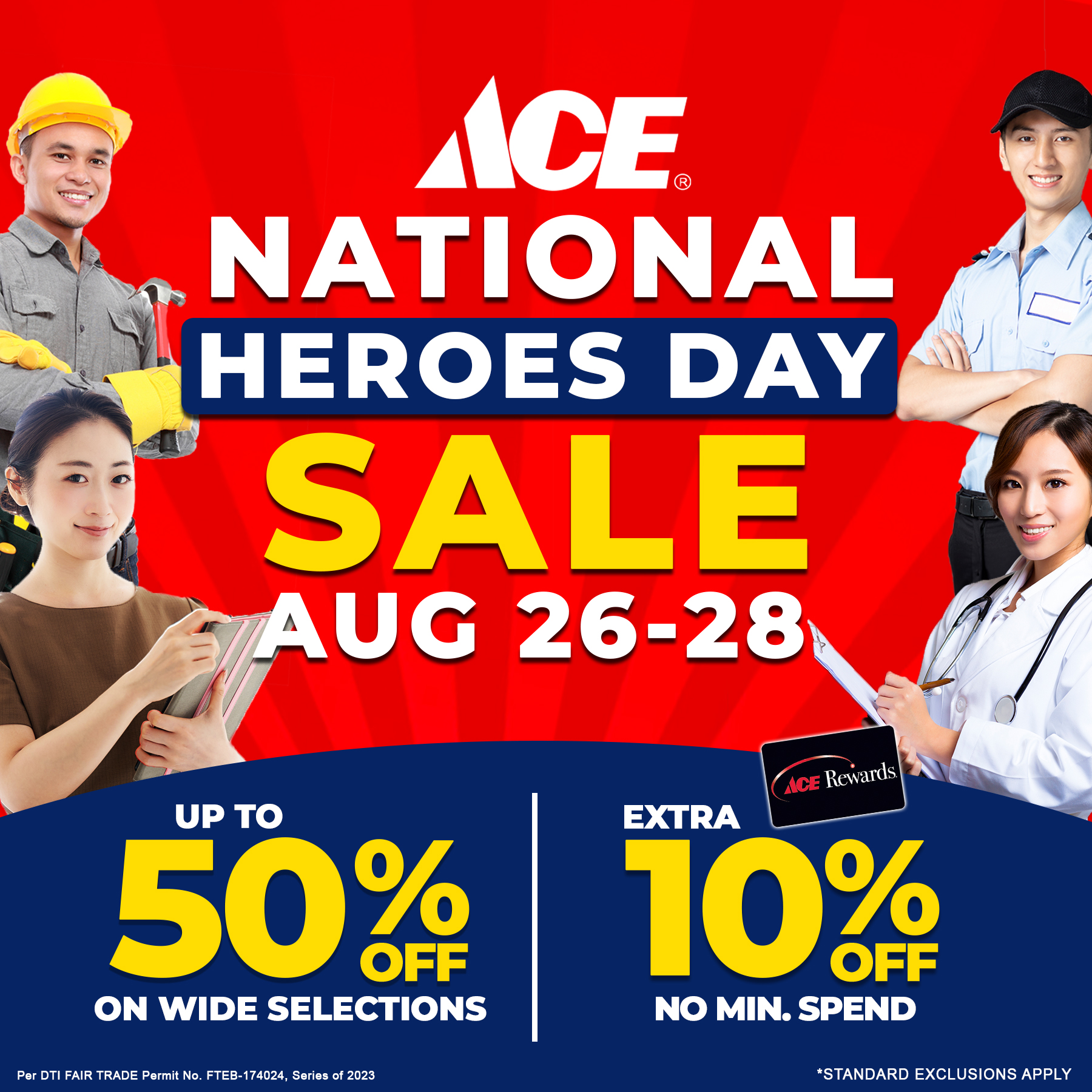 ACE Hardware National Heroes Day Sale | Deals Pinoy