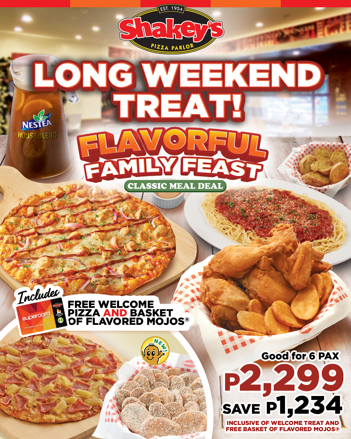 Shakey's Flavorful Family Feast Long Weekend Treat | Deals Pinoy