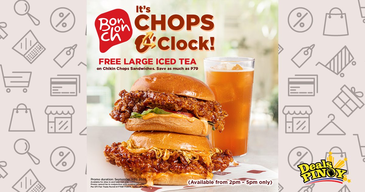 Bonchon FREE Iced Tea Promo | Deals Pinoy
