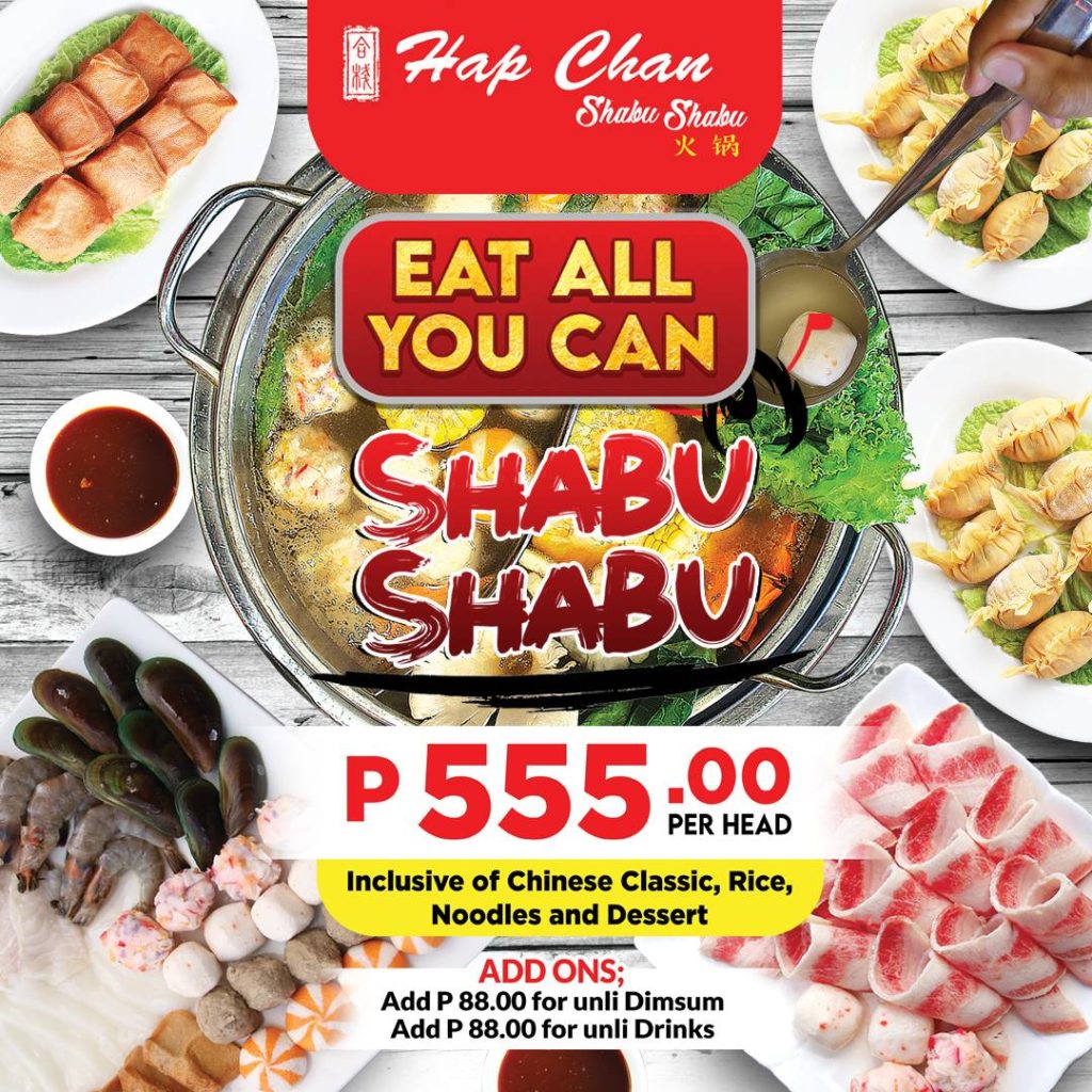 Hap Chan Eat All You Can Shabu-Shabu Promo | Deals Pinoy