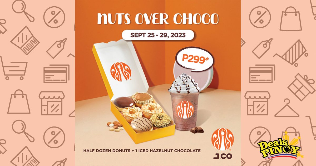 J.CO Nuts Over Choco Promo | Deals Pinoy